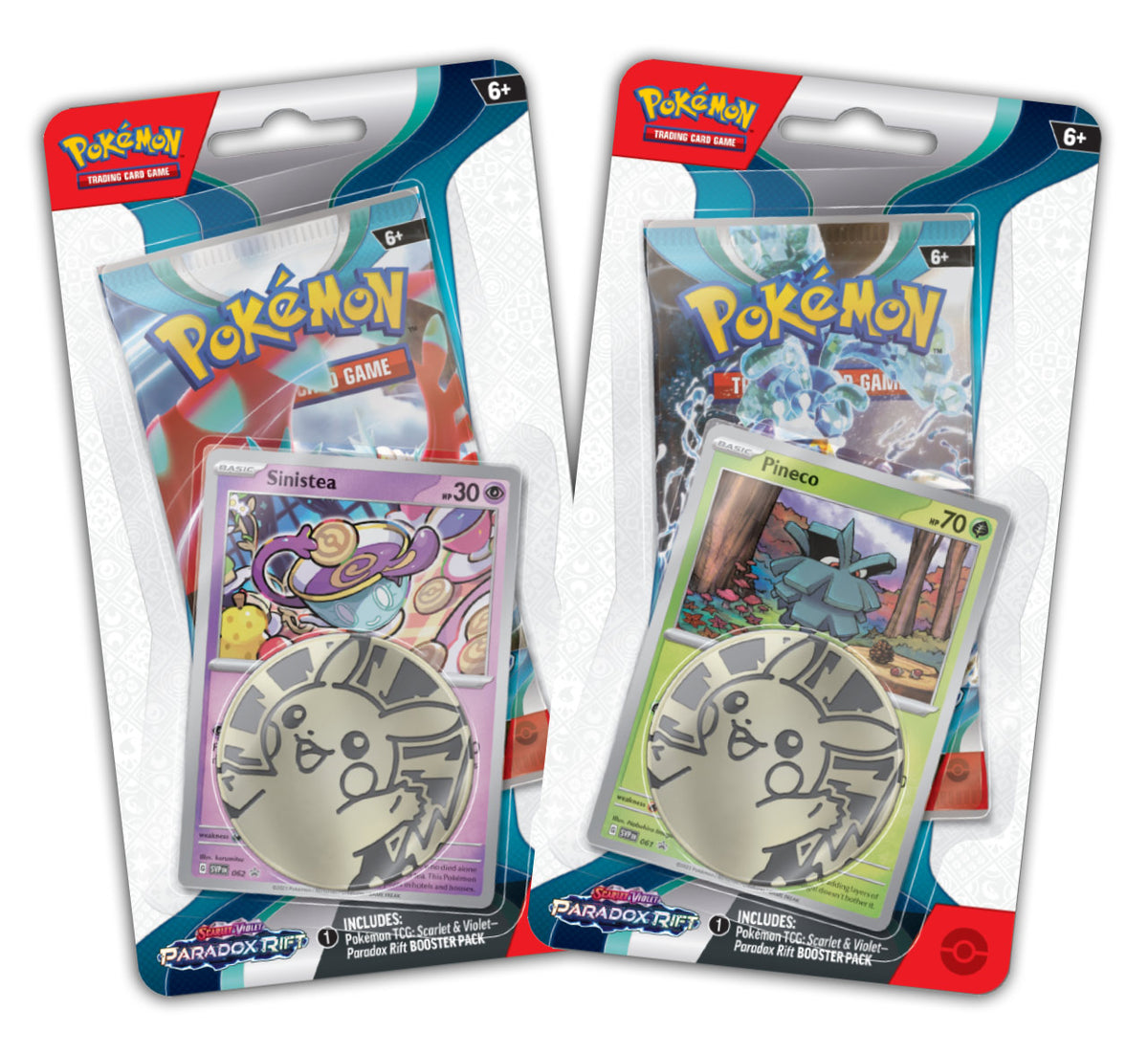 Pokemon TCG: Scarlet & Violet - Paradox Rift Checklane Booster Blister ...