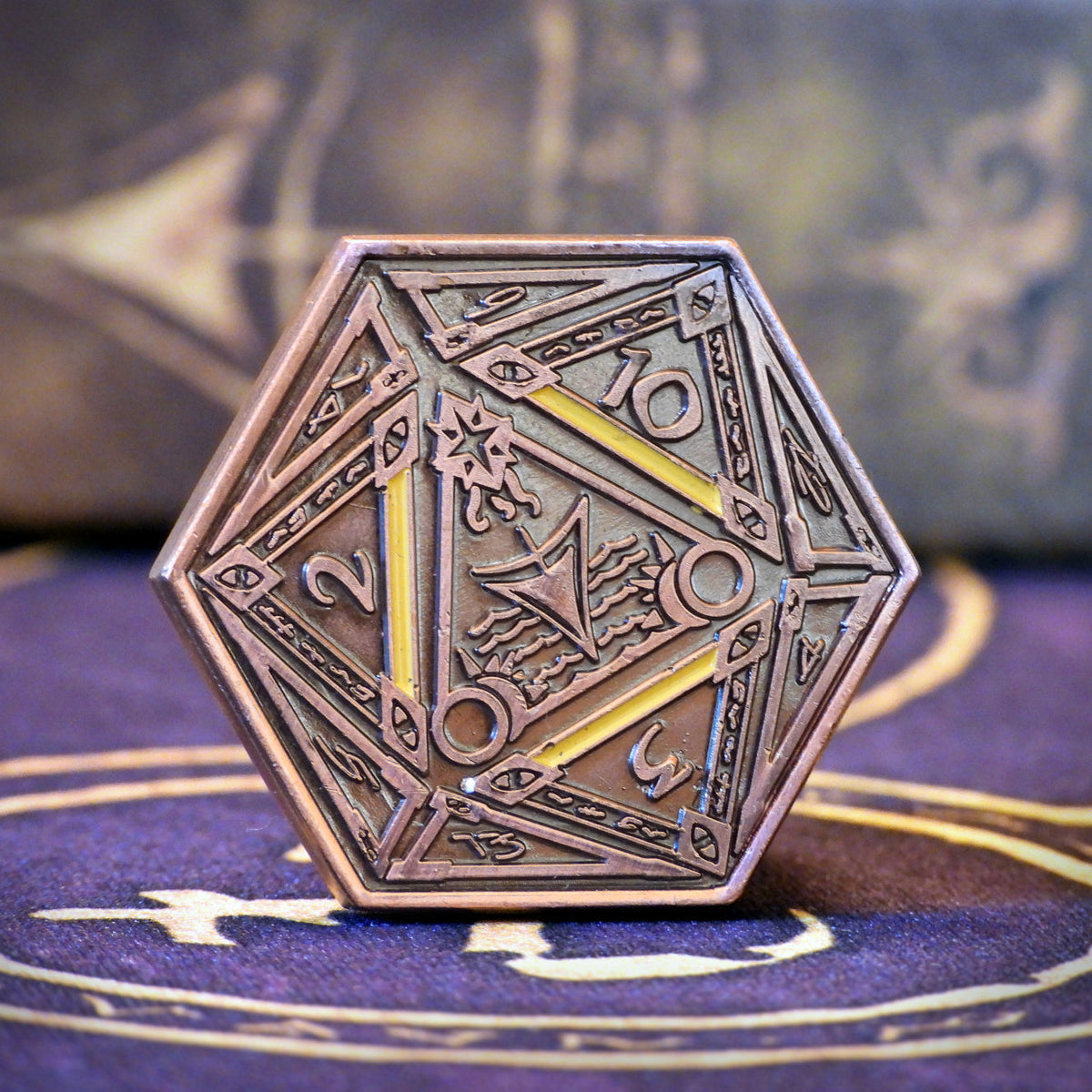 The Yello Sign - D2 Coin – Good Luck Have Fun Games