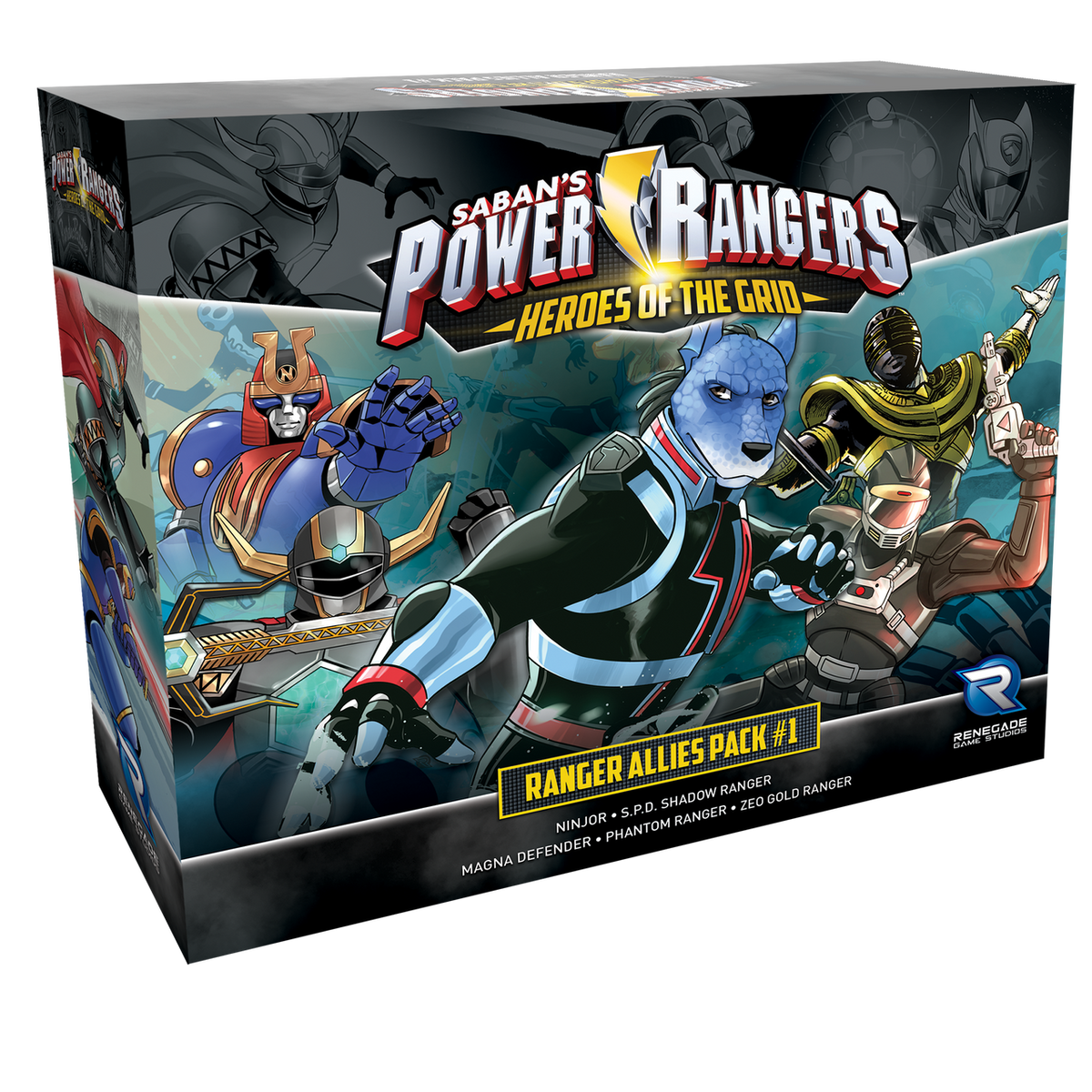 Power Rangers: Heroes of the Grid - Ranger Allies Pack #1 – Good Luck ...