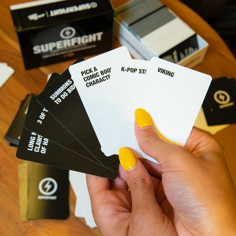 SUPERFIGHT GAMES 500-Card Core Deck – Good Luck Have Fun Games